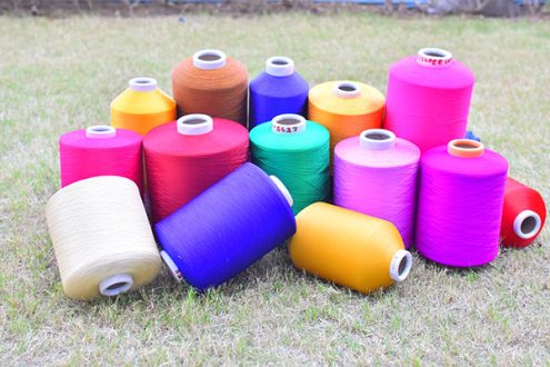 Dyed Polyester Yarns – Kiran Industries